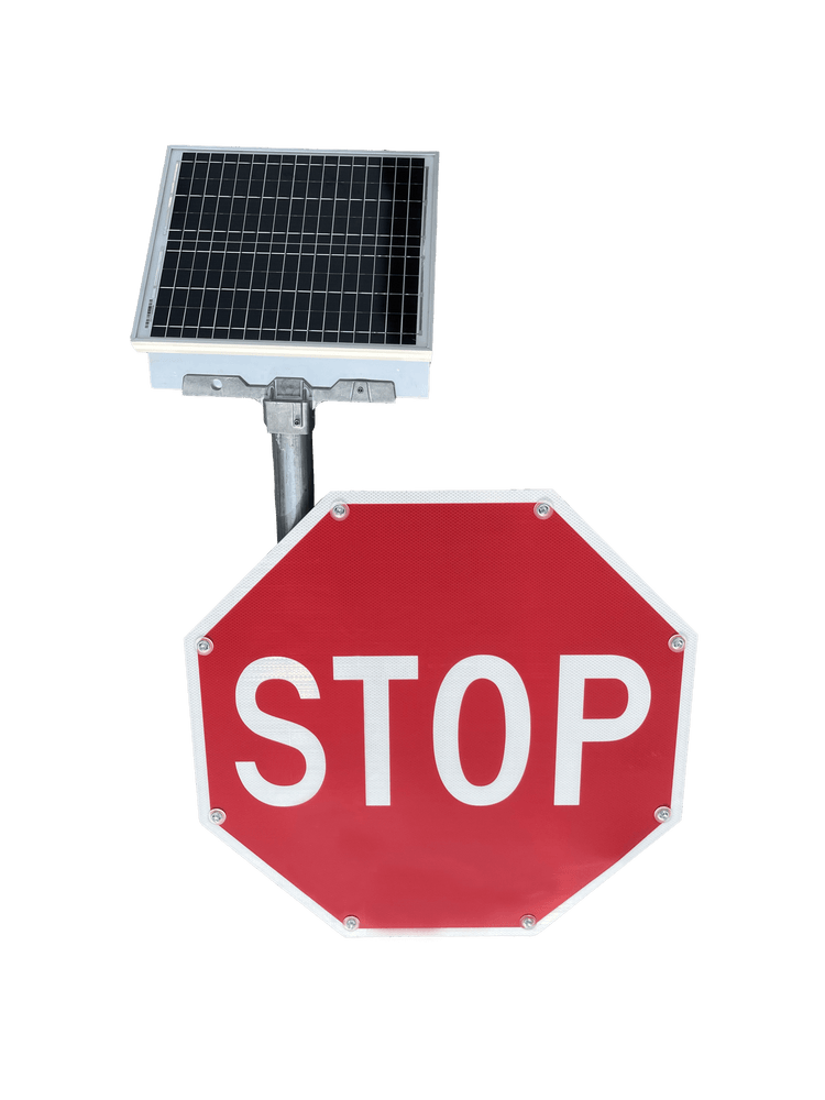 LED Stop Sign: Enhancing Safety with Solar LED Signs – Alert Lighting Co.
